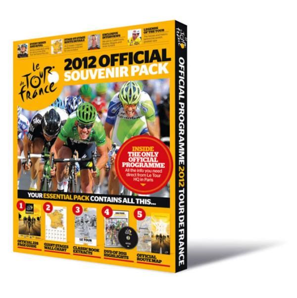 Official 2012 Tour de France Souvenir Pack available to pre-order now ...
