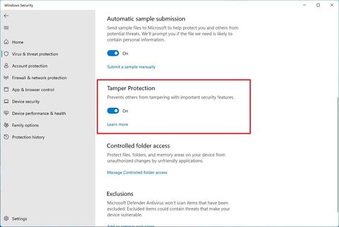 How to disable Tamper Protection on Windows 11 | Windows Central