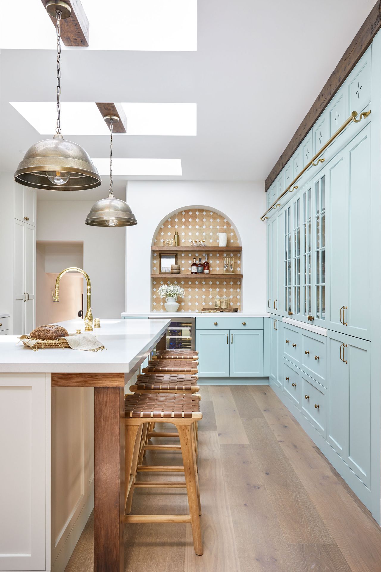 Bright kitchen remodel brings new life to original features | Homes and ...