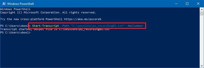 How to record a PowerShell command session on Windows 10 | Windows Central
