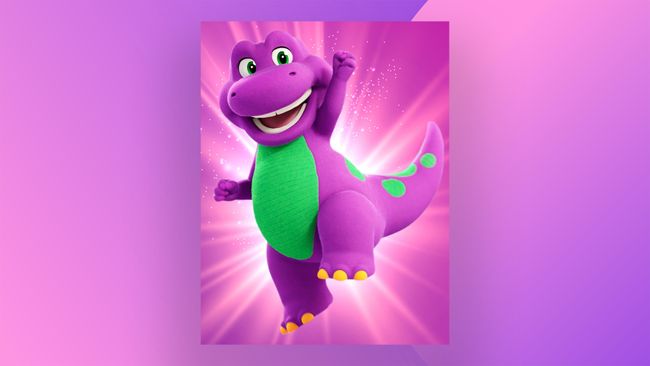 Barney the Dinosaur redesign has the internet roaring | Creative Bloq