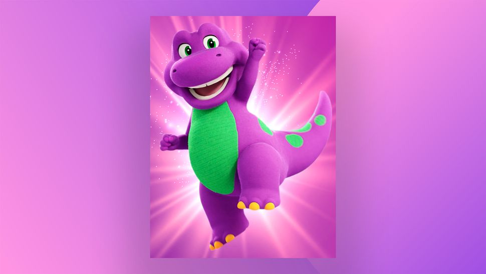 Barney the Dinosaur redesign has the internet roaring | Creative Bloq