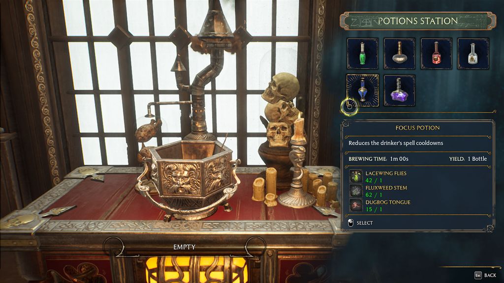 How to get Focus Potions in Hogwarts Legacy | Windows Central