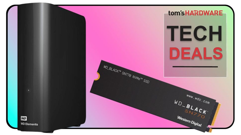 Storage, storage, storage: This 20TB WD Elements external HDD + 1TB WD ...