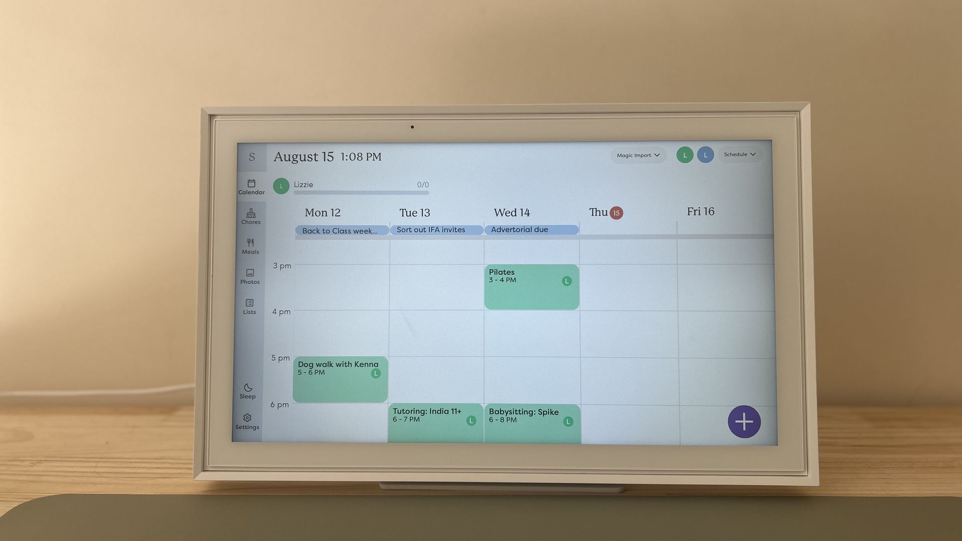 Skylight Smart Calendar review: an organiser's dream | T3