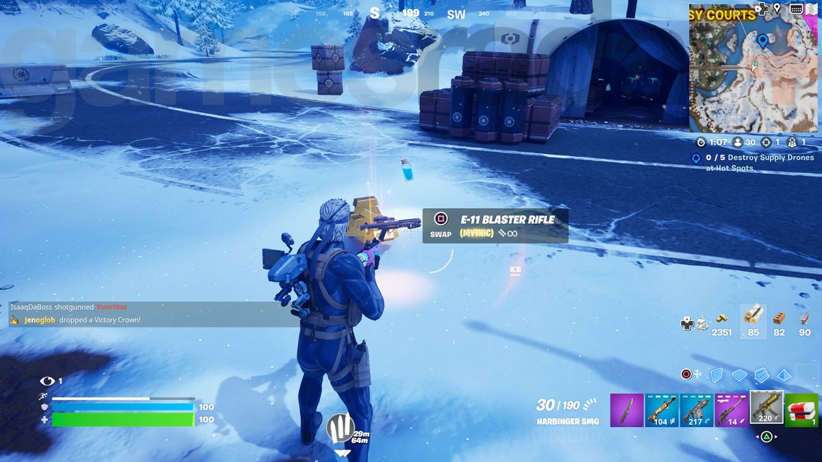 Fortnite Imperial Roadblocks: Where to find them | GamesRadar+