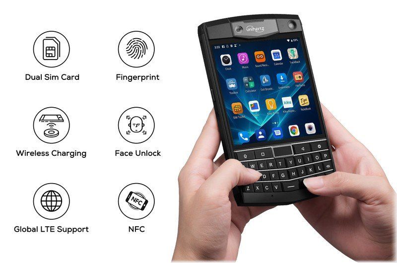 Unihertz Titan is a rugged BlackBerry clone for QWERTY lovers | Android ...