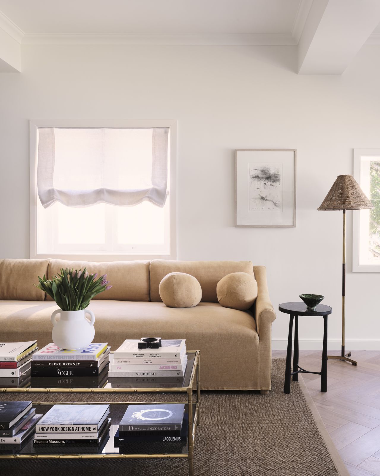 Should a living room rug match your couch or walls? | Livingetc