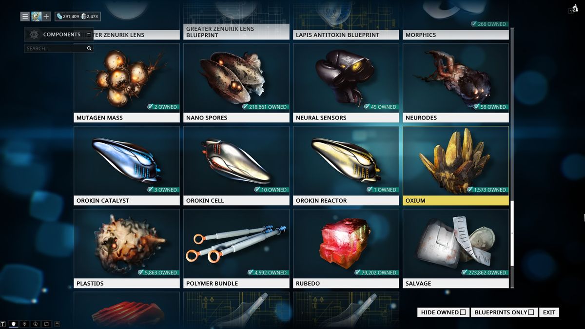 Warframe Crafting: Resources - Warframe Crafting Guide - Page 2 ...