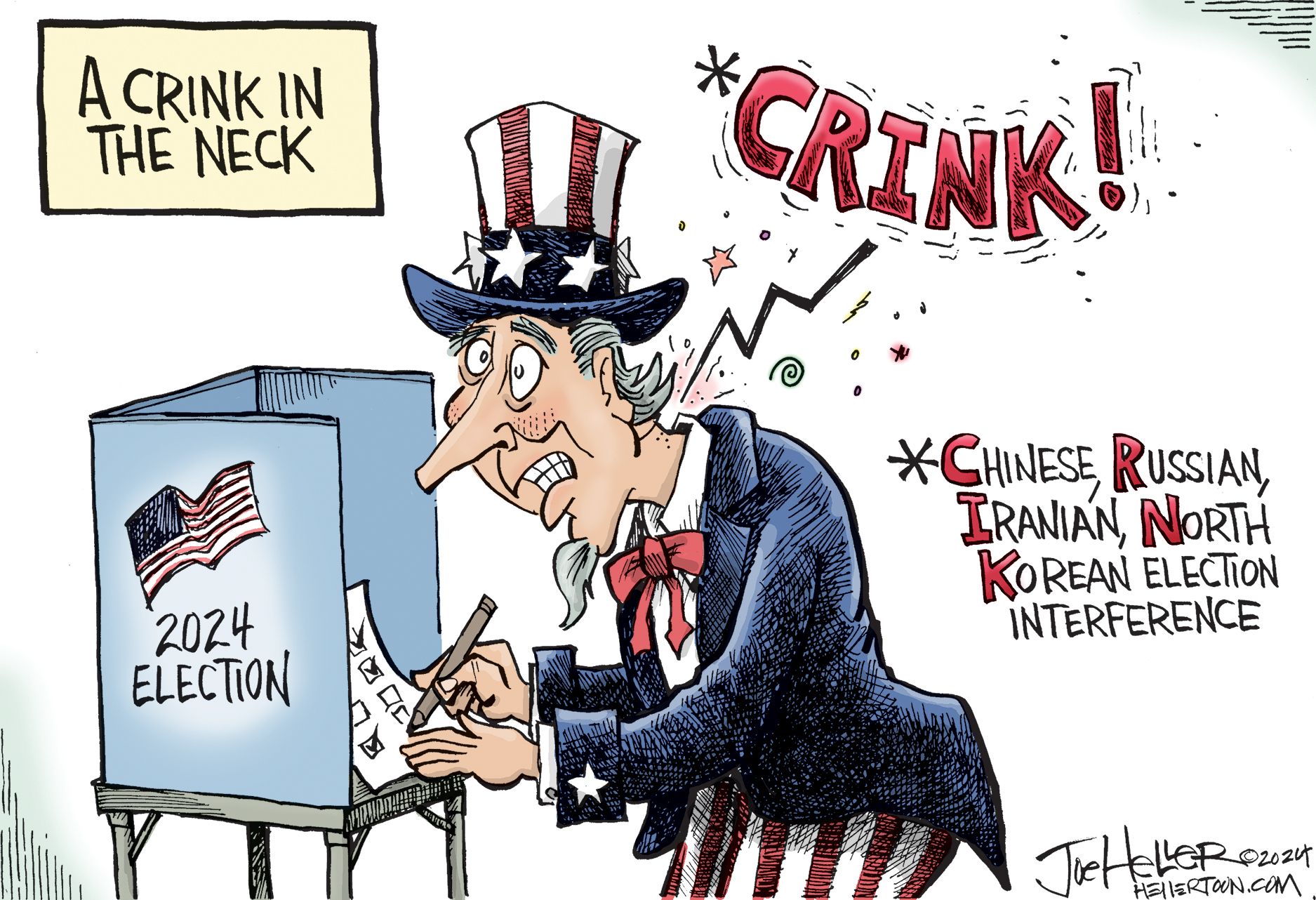 Today's political cartoons - October 1, 2024 | The Week