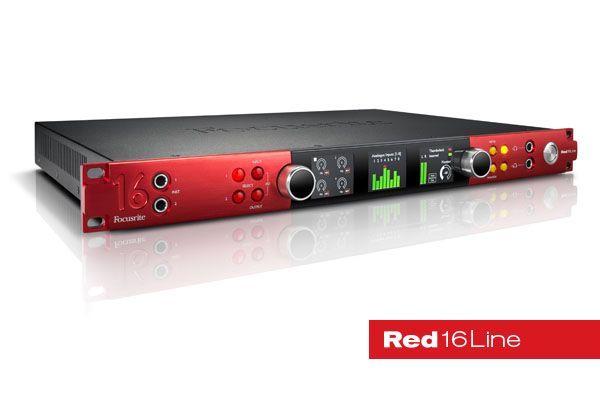 Focusrite Announces Red 16Line Interface, Offering Support for Pro ...