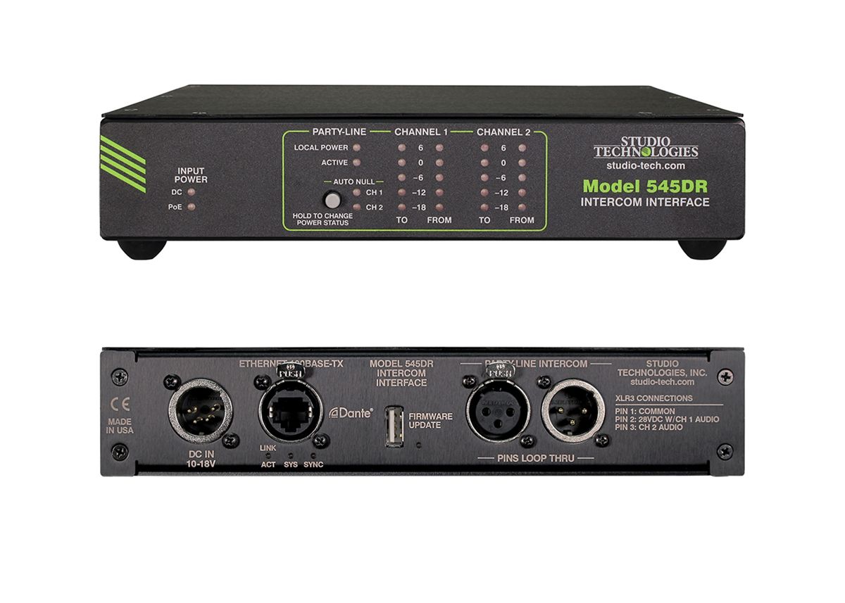 Studio Technologies Unveils Two Intercom Interfaces | TV Tech
