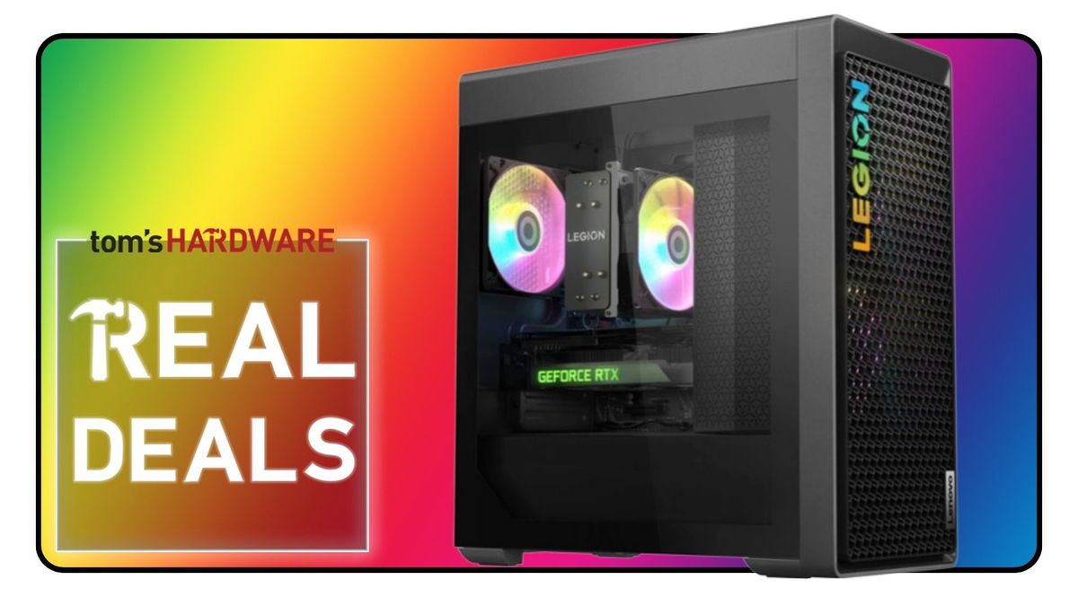 Lenovo's RTX 4070 gaming PC hits a new all-time-low price of $1,299 ...