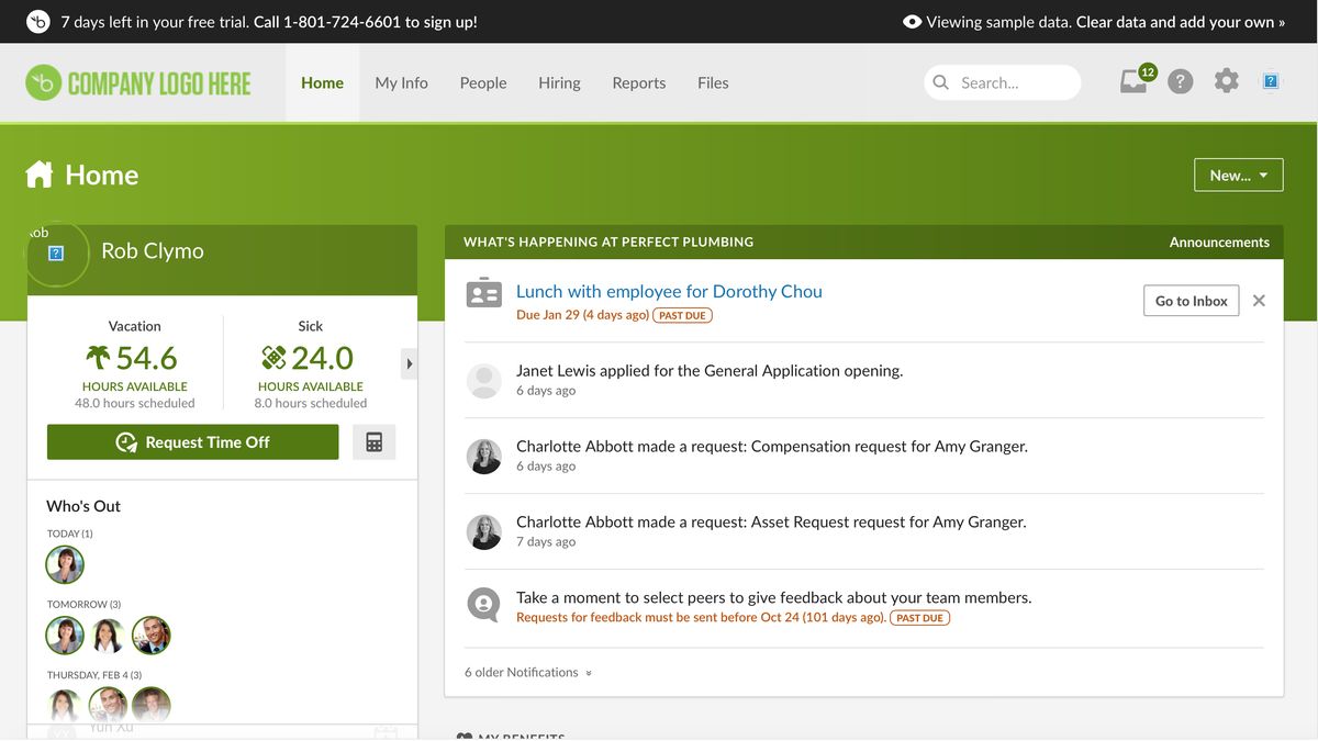 BambooHR review | TechRadar