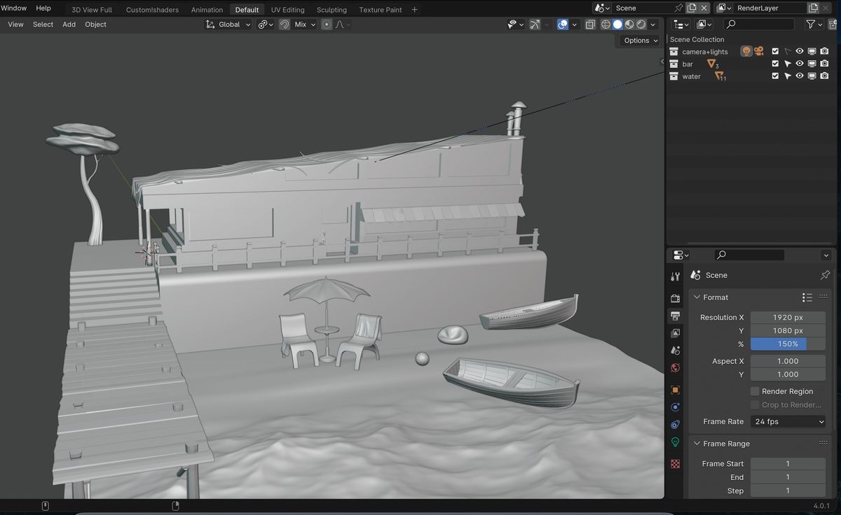 How to use Blender to build a tranquil ocean setting | Creative Bloq