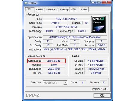 Overclocking to 2.40 GHz: the Board Is the Limit - The World's First 65 ...