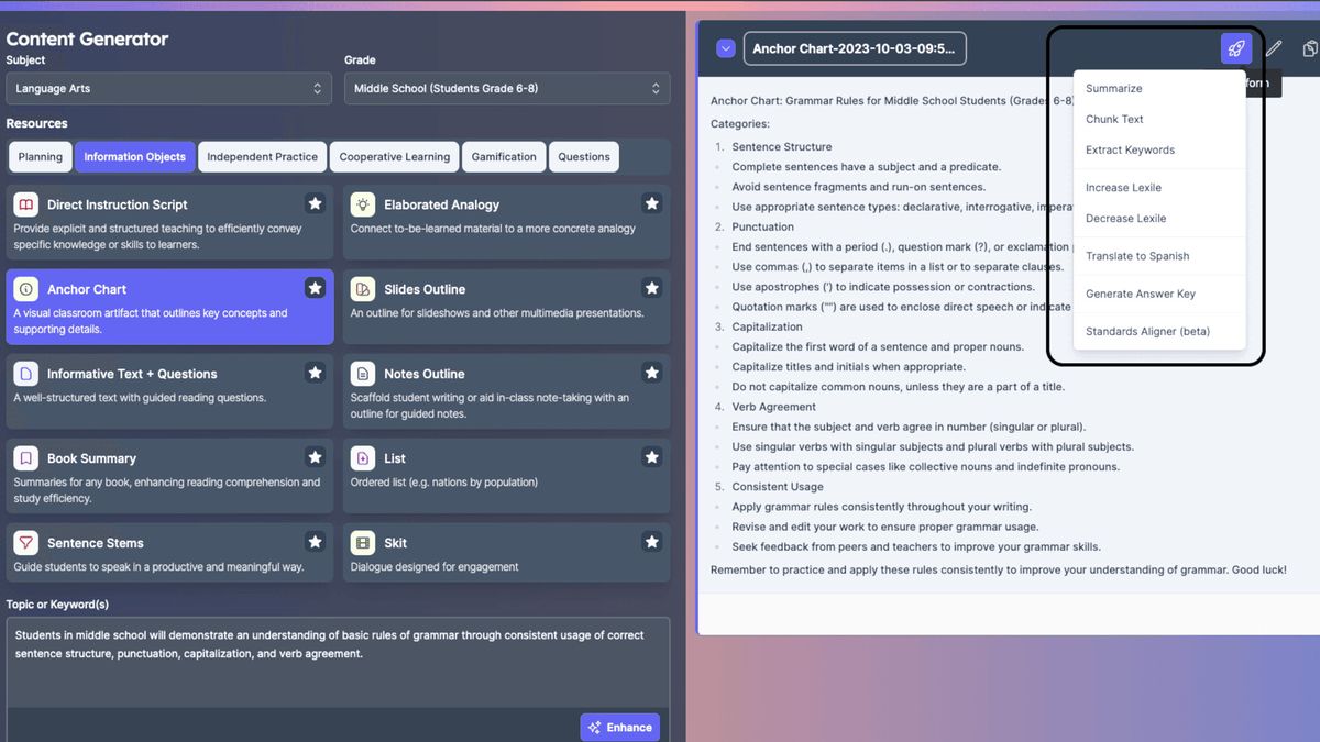 Eduaide.Ai: How To Use It To Teach | Tech & Learning