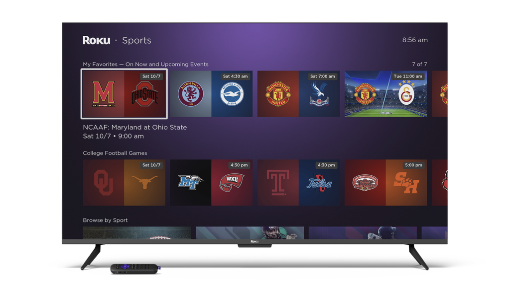 New Roku Features include Sports Favoriting, Music Playlists and ...