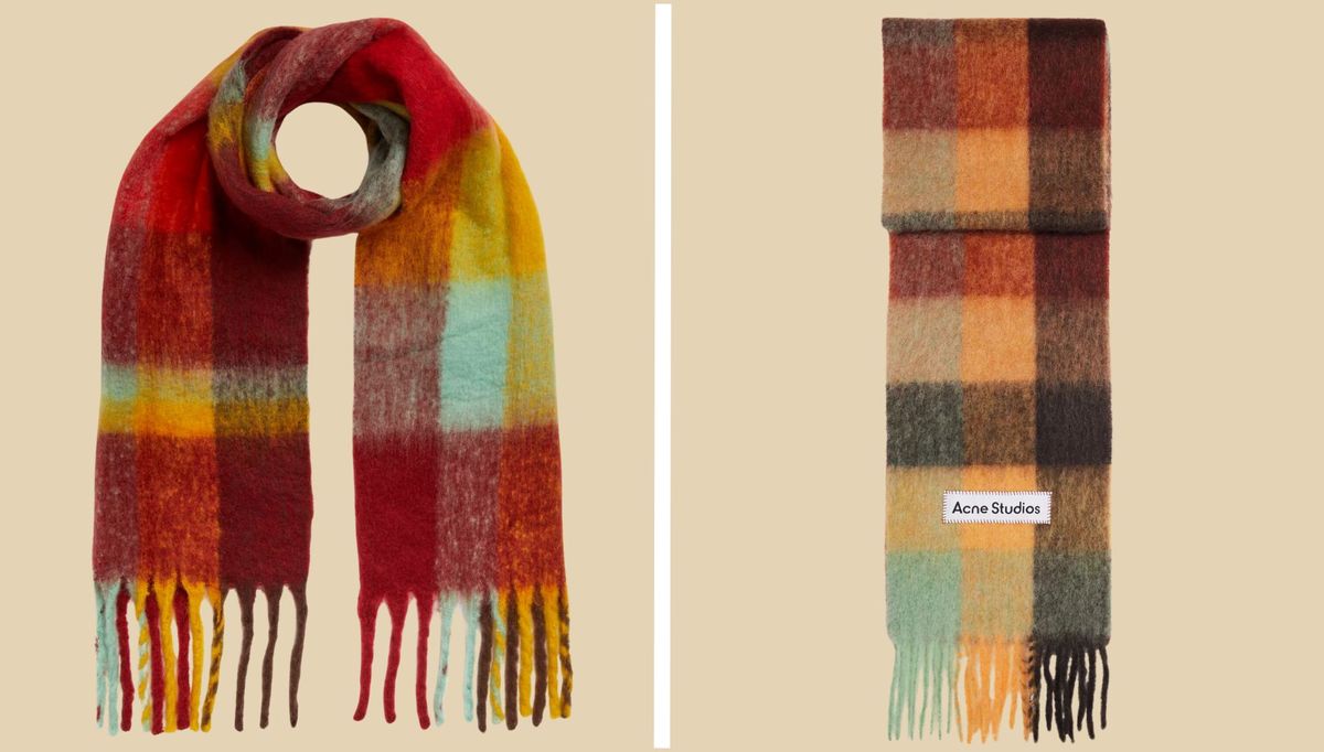 I'm buying this cosy M&S scarf that's an Acne Studios lookalike | Woman ...