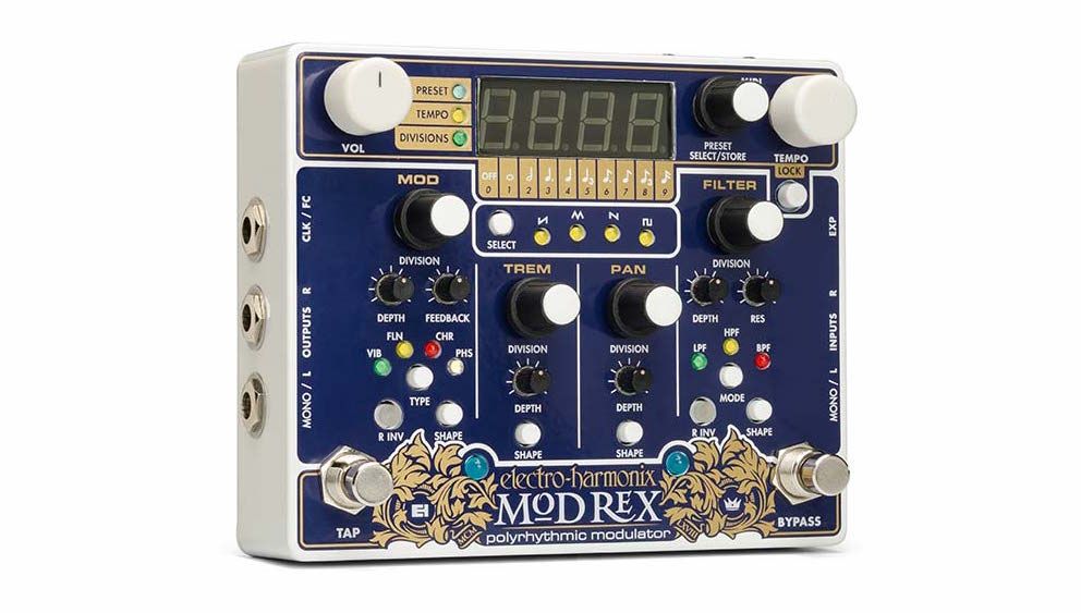 Electro-Harmonix Unveils the Mod Rex Polyrhythmic Modulator | Guitar World