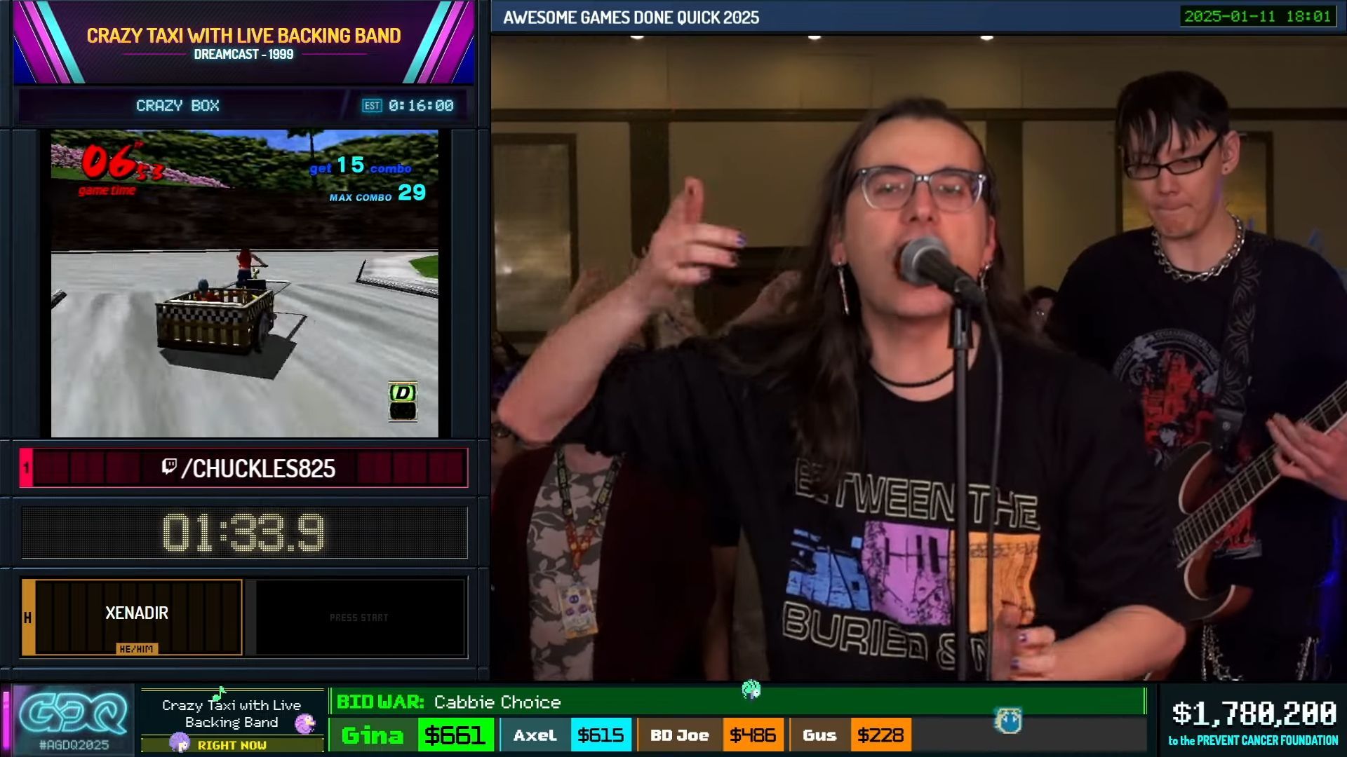 Speedrunning Crazy Taxi with a live band is an inventive way to dodge a ...