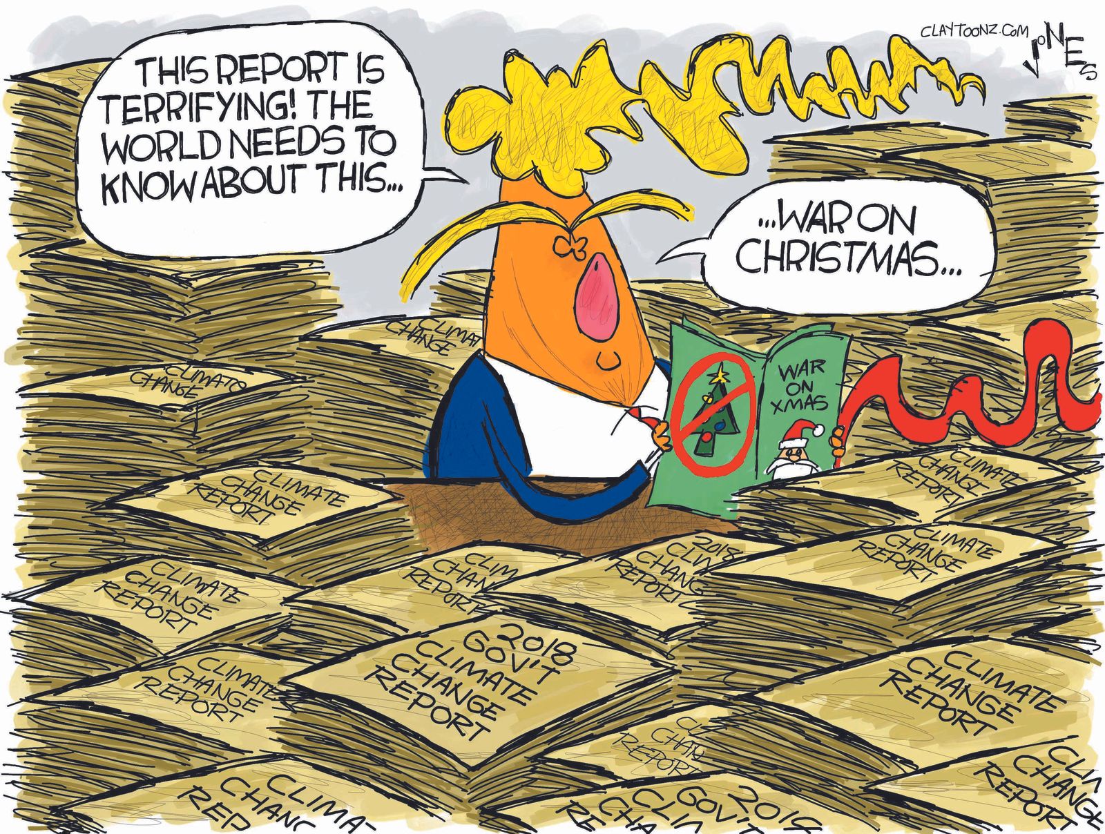 7 blistering cartoons about Trump's climate change denial | The Week
