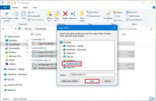 How to transfer files from a USB flash drive to a PC on Windows 10 ...