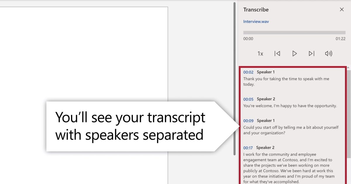 Microsoft Word can now transcribe your voice recordings — but there's a ...