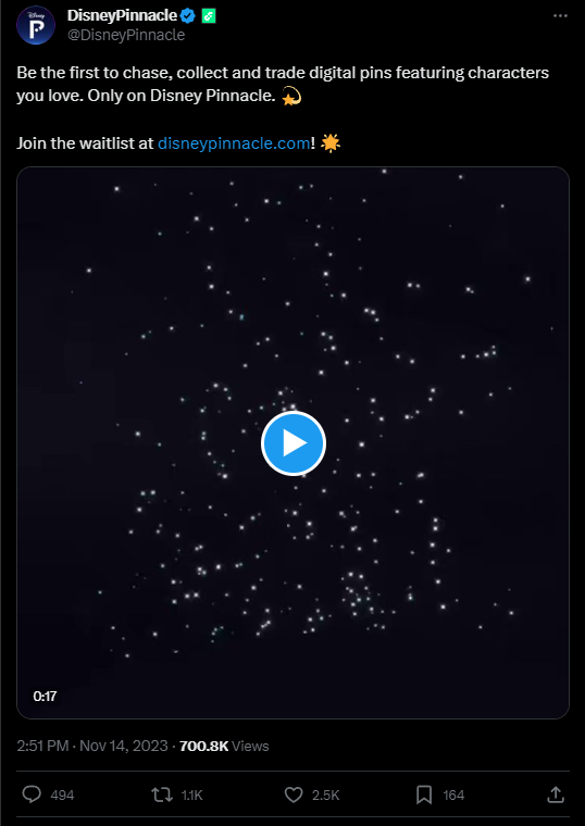 Disney awkwardly shuffles around the term 'NFT' with its 'digital pins ...