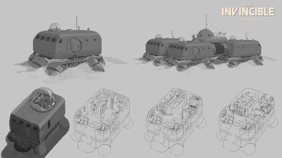 Making The Invincible: how a love of Chris Foss and 1950s design ...