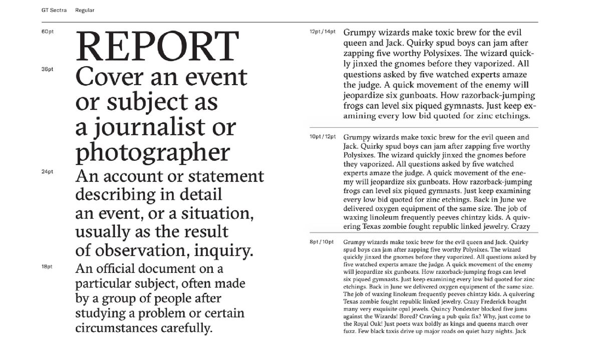 24 professional fonts for designers | Creative Bloq