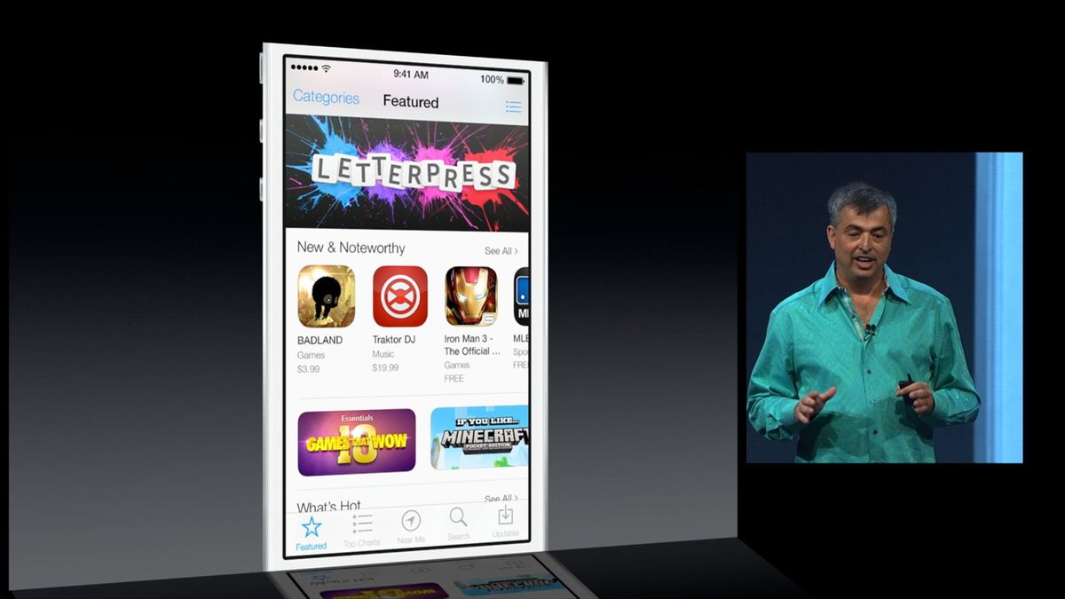iOS 7 preview: App Store gets location-based popularity, goes kid ...