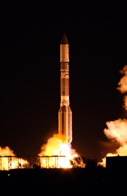 Russian Rocket Launches Telecom Satellite | Space
