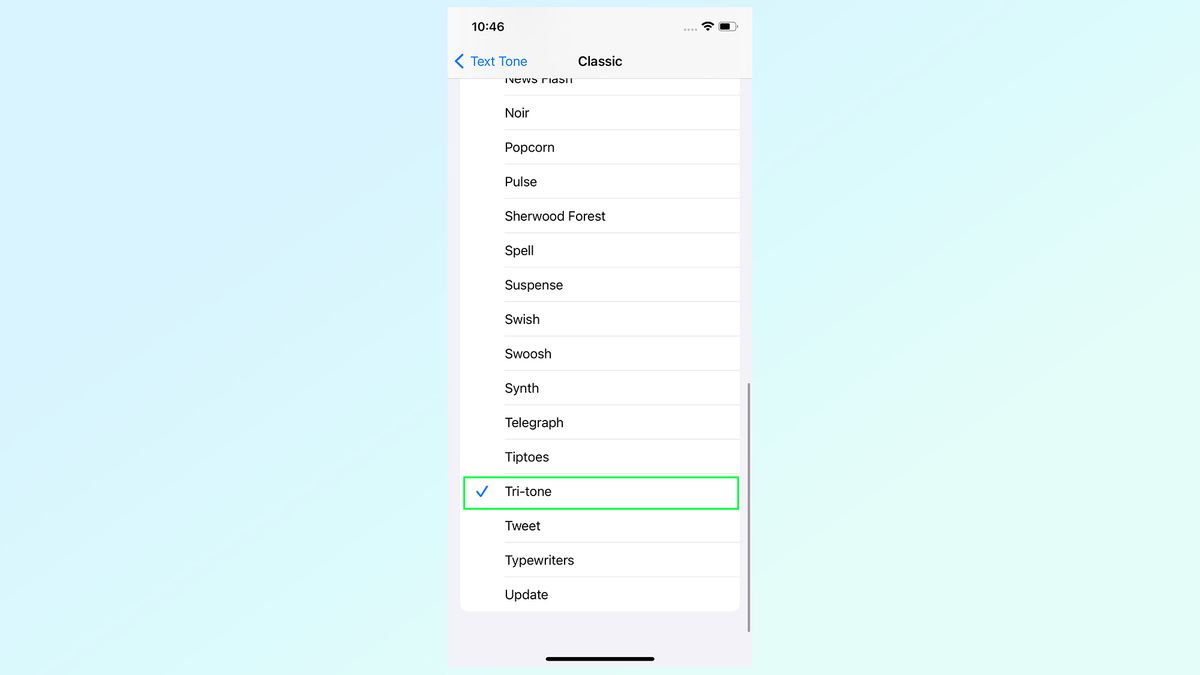 How to change the iOS 17 text tone | Tom's Guide