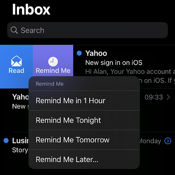 How to set email reminders on iPhone - the best kept secret for keeping ...