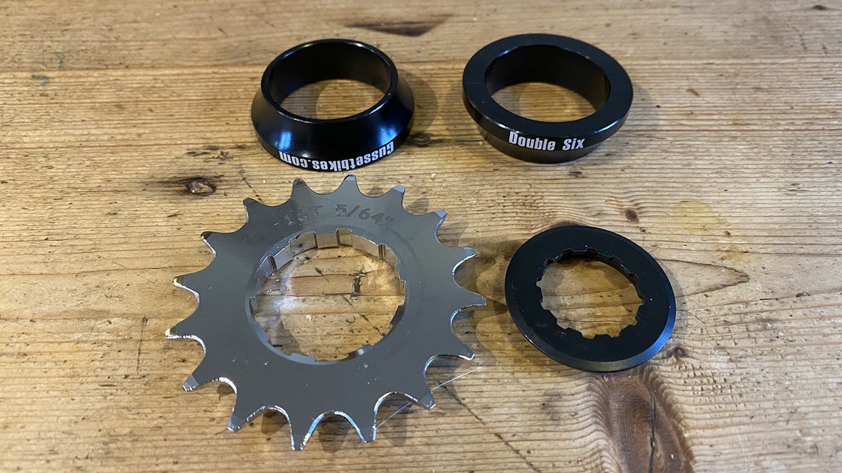 Gusset Double Six single speed convertor kit review | Bike Perfect