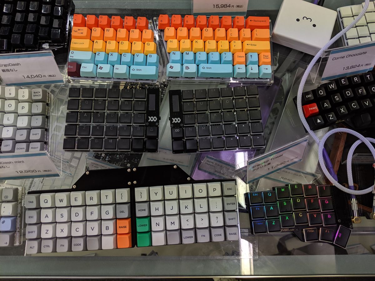 Inside a custom mechanical keyboard shop in Tokyo's Akihabara | PC Gamer