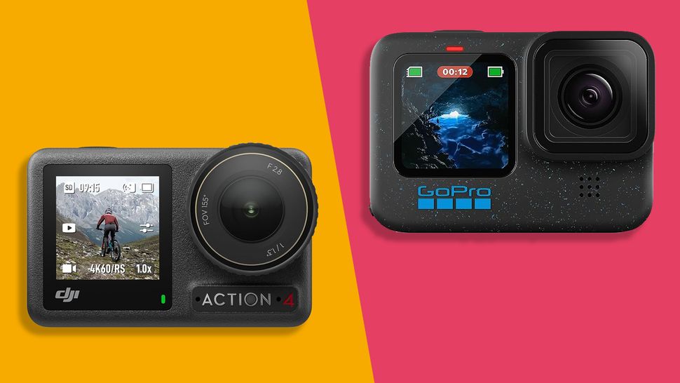 DJI Osmo Action 4 vs GoPro Hero 12 Black: which is best for you? | TechRadar