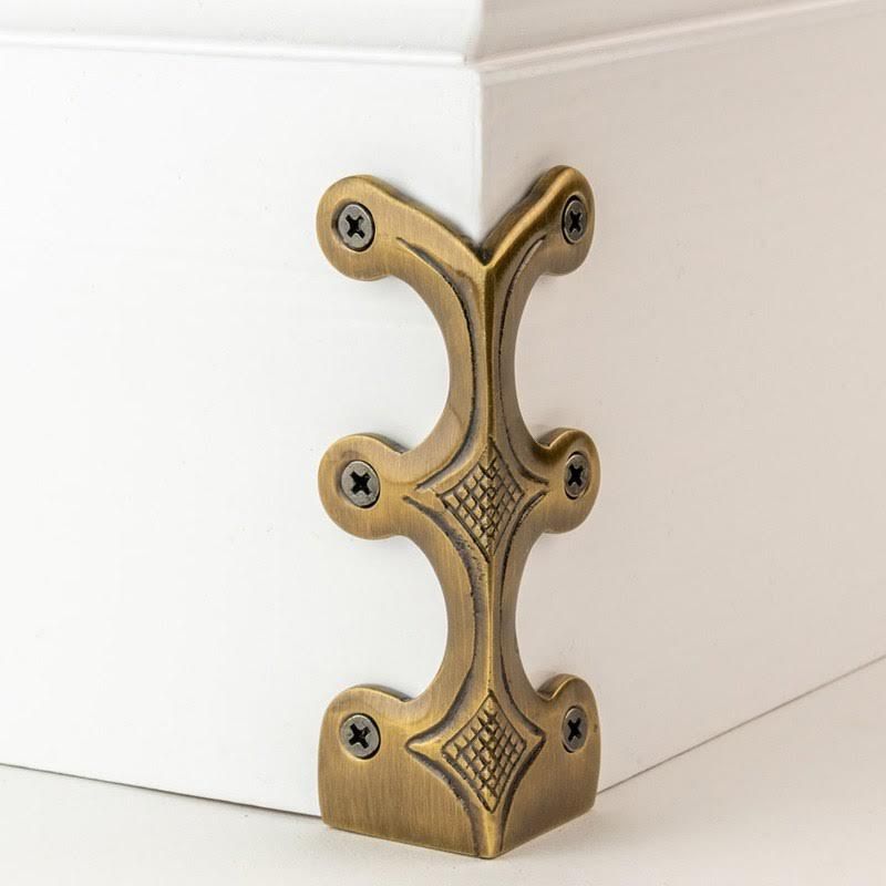 This Vintage Hardware Protects the Corners of Your Furniture | Livingetc