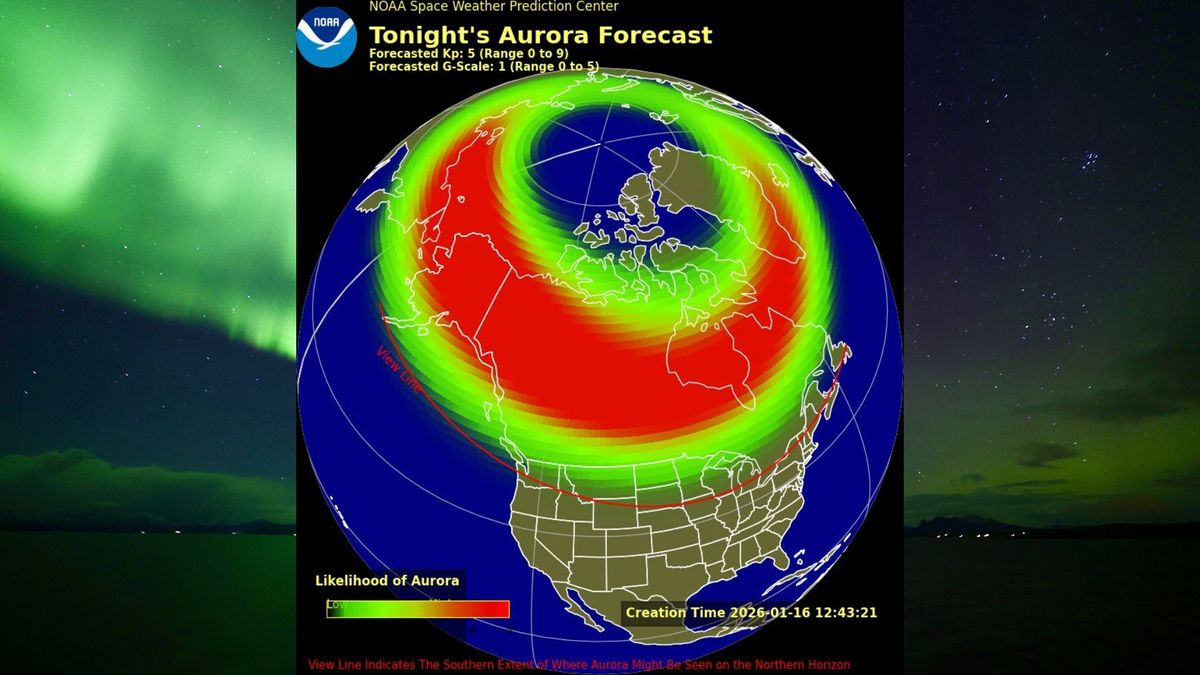 Northern lights may be visible in 15 states Jan. 16-17 | Space