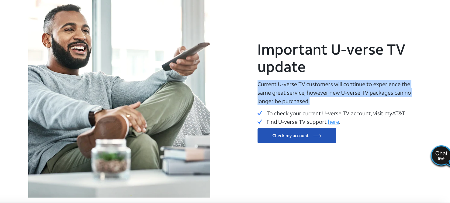 AT&T Stops Selling U-verse TV | Next TV