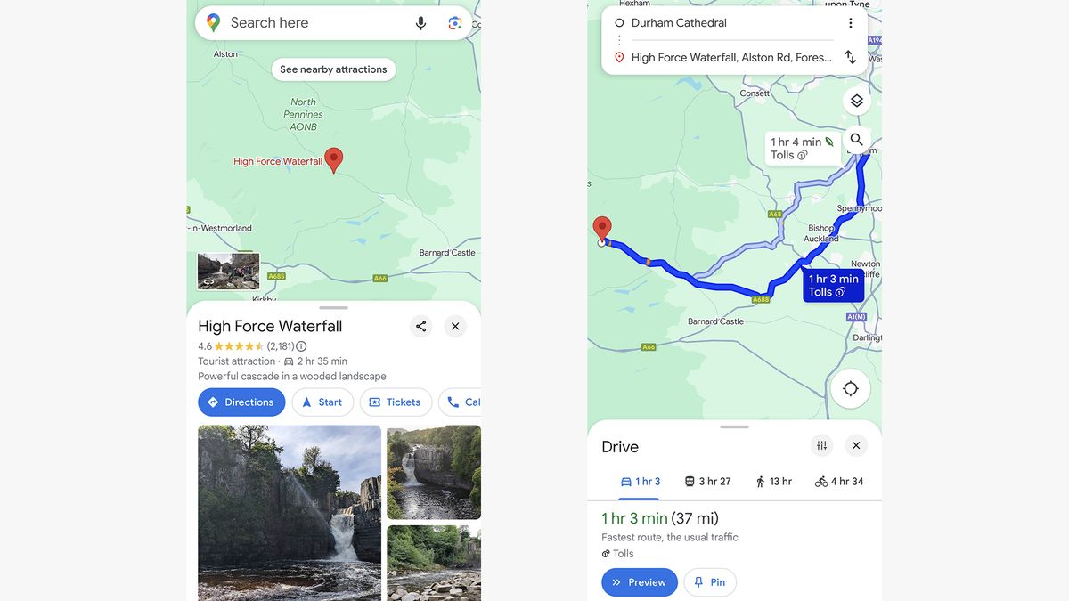 Un gran rediseño de Google Maps ya se está probando en Android | TechRadar