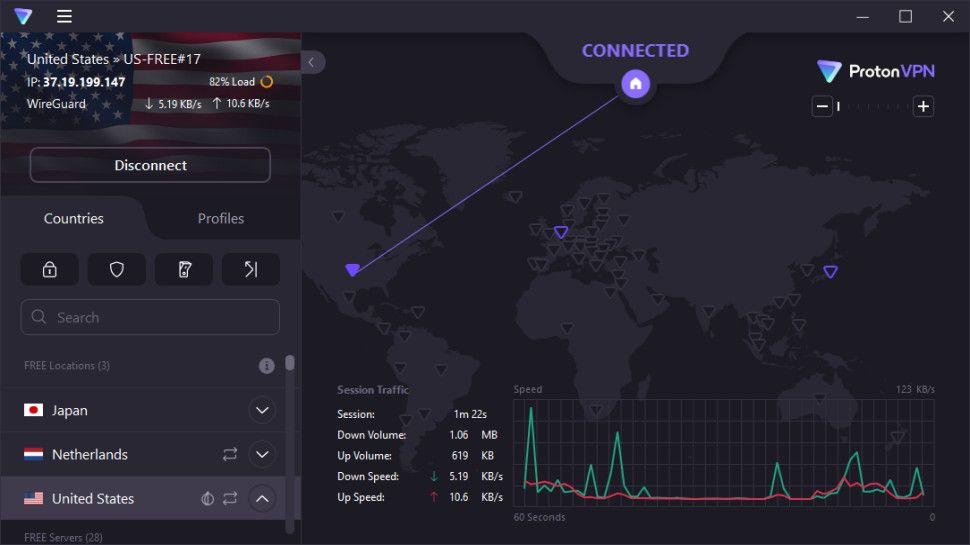 Proton VPN Free | TechRadar