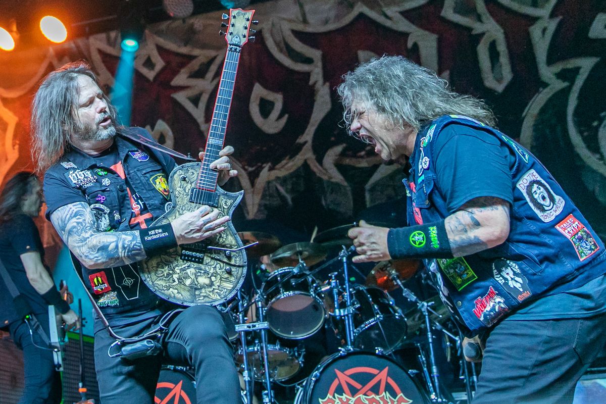 Is Gary Holt’s medieval woodcut ESP the most satanic guitar ever ...