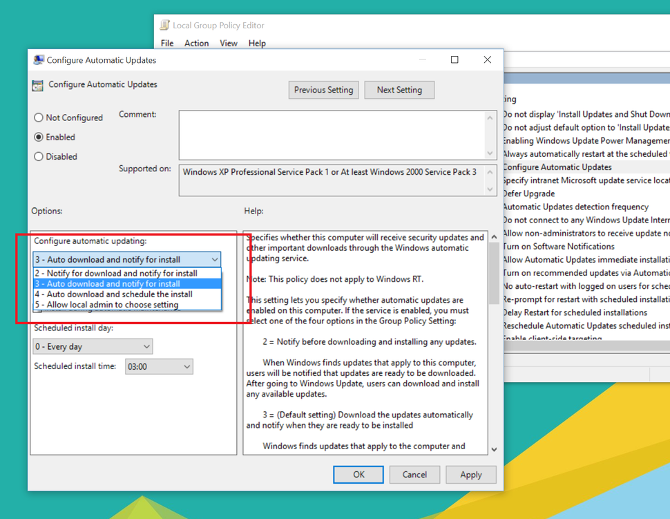 How to schedule Windows Update installations in Windows 10 Pro ...