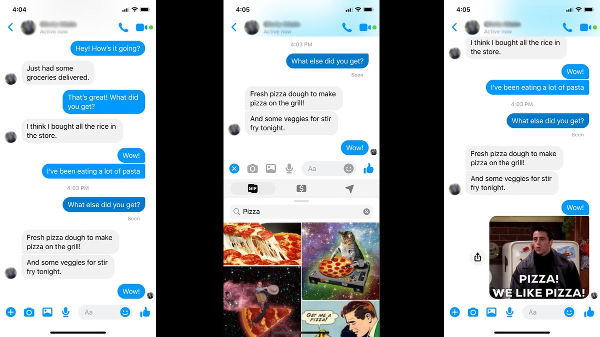 How to send a GIF in Facebook Messenger | Tom's Guide