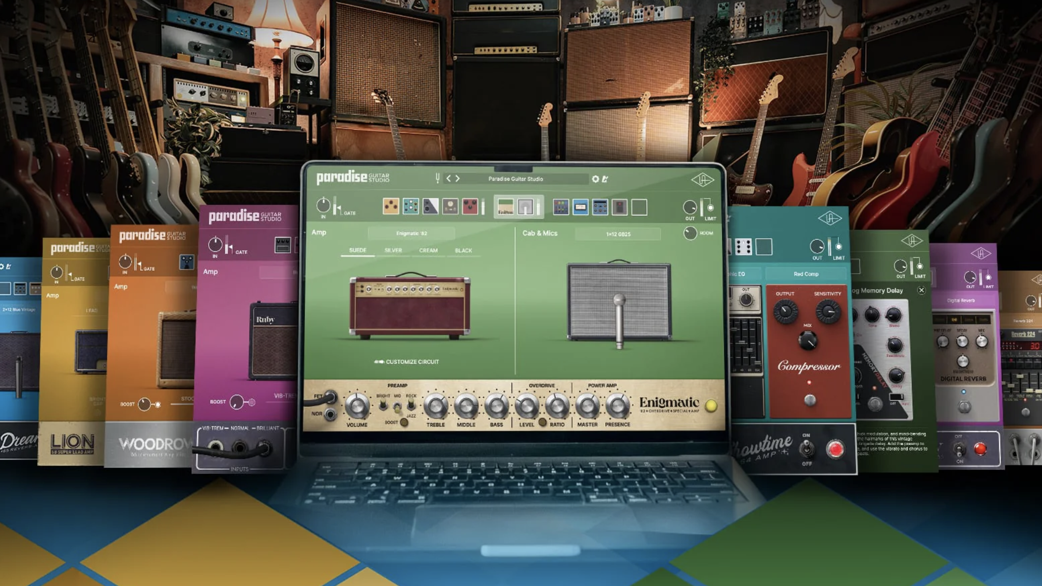 “We built Paradise to make any guitarist feel like they’re playing in a ...