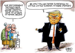 Today's political cartoons - April 12, 2025 | The Week