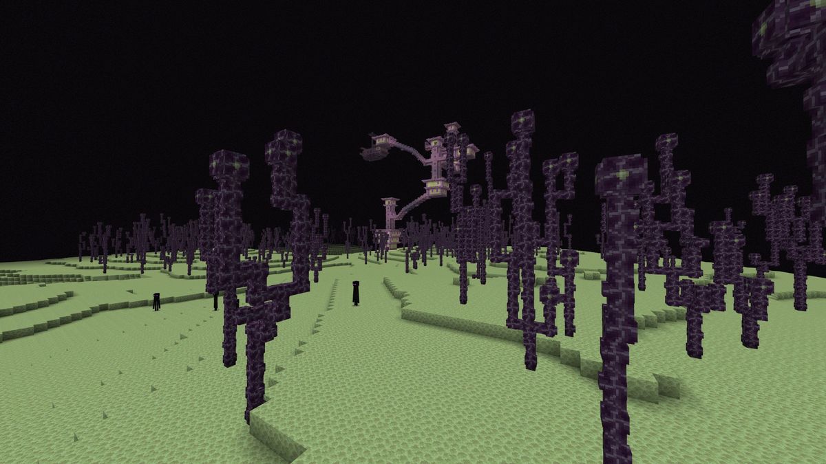 Minecraft Guide to the End: World, cities, monsters, ender dragon, loot ...