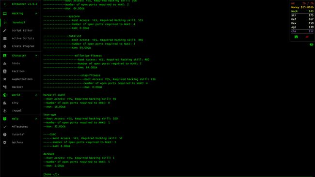 Bitburner is an idle game about hacking that teaches real JavaScript ...